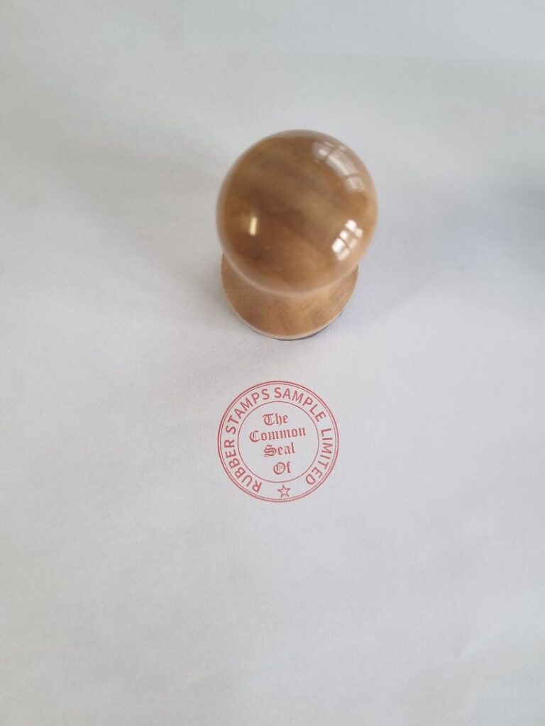 Common Seal 38mm - Rubber Stamps | Hawkes Bay | New Zealand
